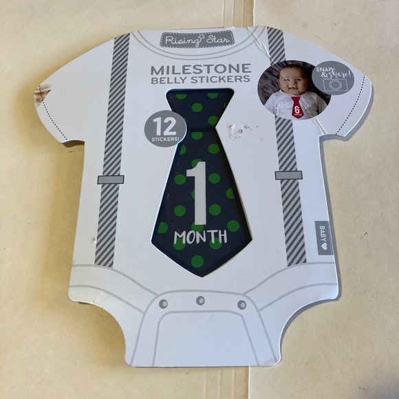 Rising Star | Accessories | Rising Star Milestone Belly Stickers Shaped ...